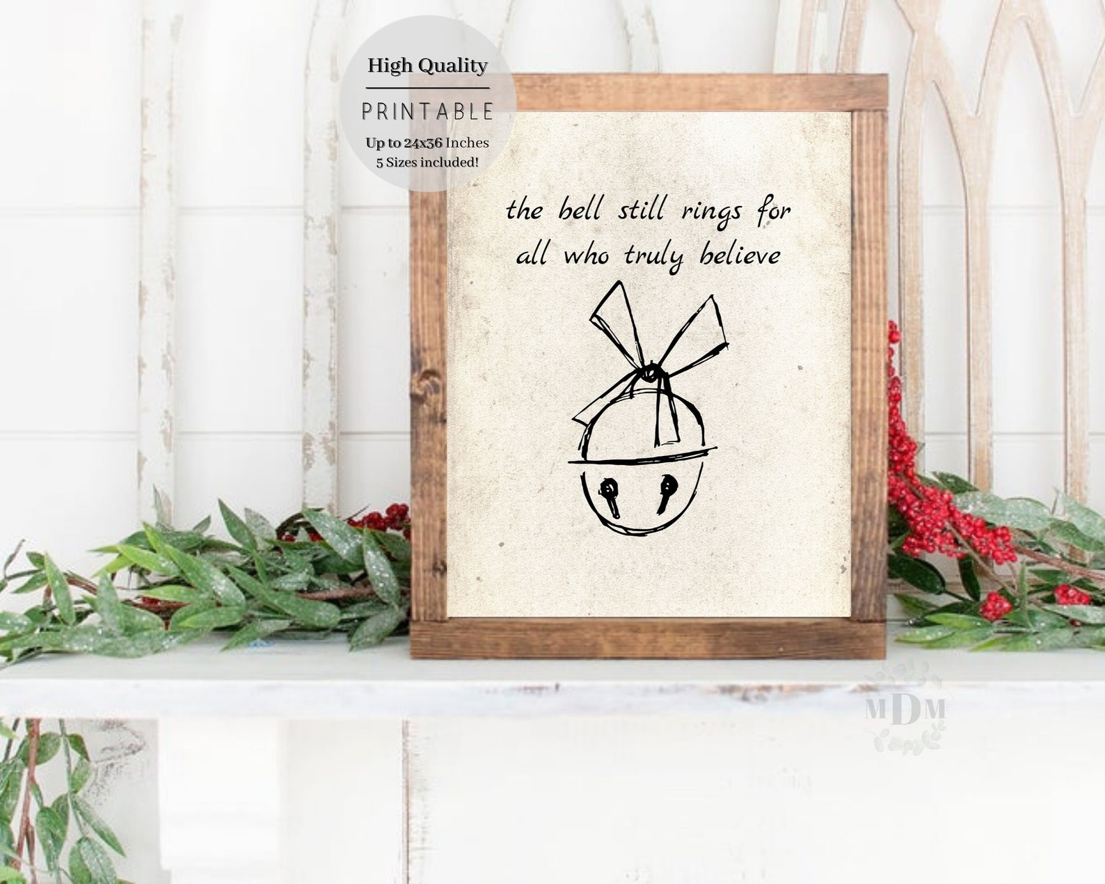 Christmas Printable Polar Express Sign Christmas Wall - Etsy