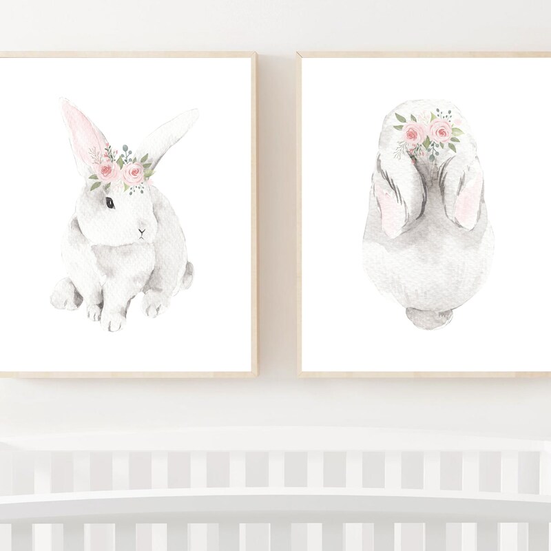 Bunny Prints - Etsy
