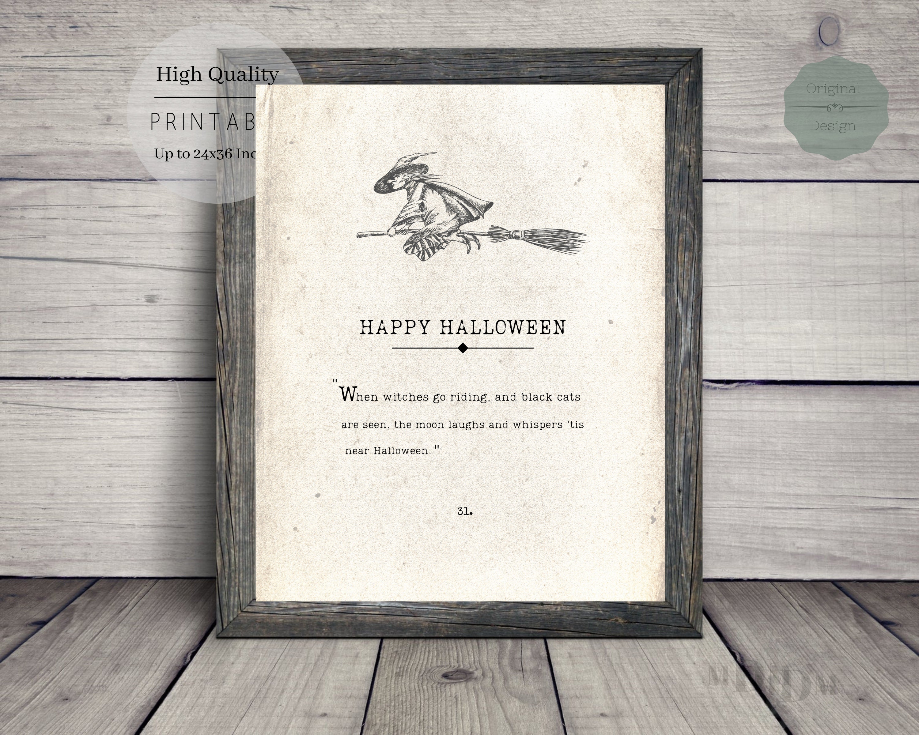 Happy Halloween PrintableBook Page PrintHalloween | Etsy