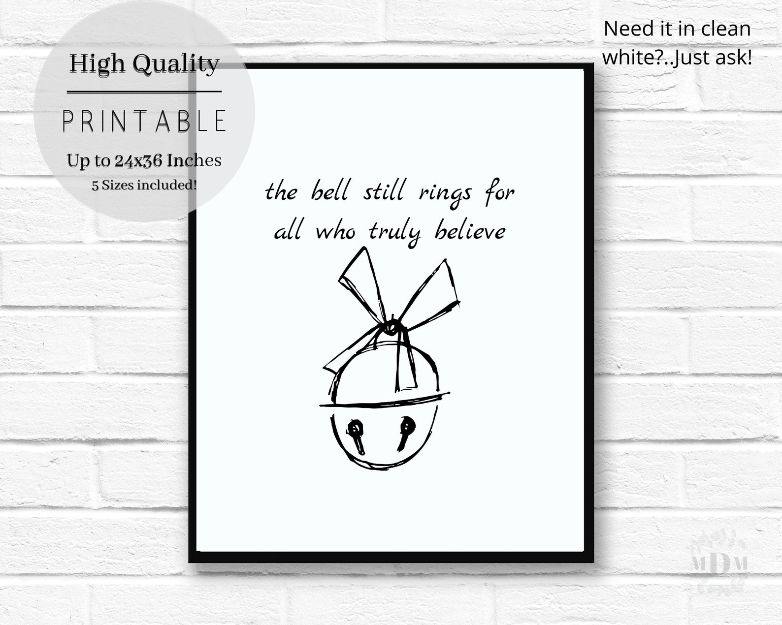 Christmas Printable Polar Express Sign Christmas Wall - Etsy