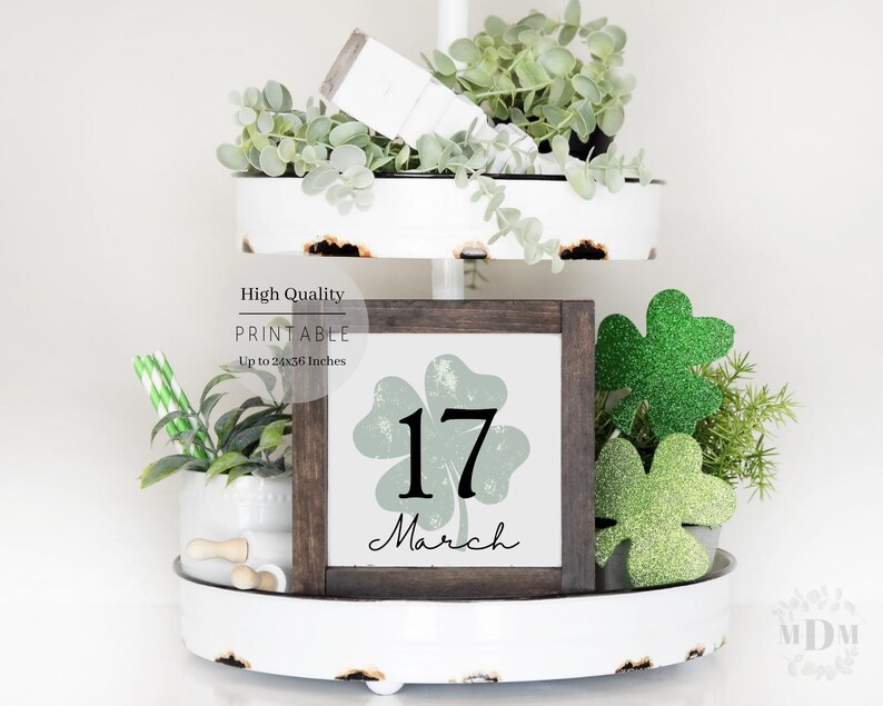 St. Patrick's Day Printable Wall Art March 17 Printable - Etsy