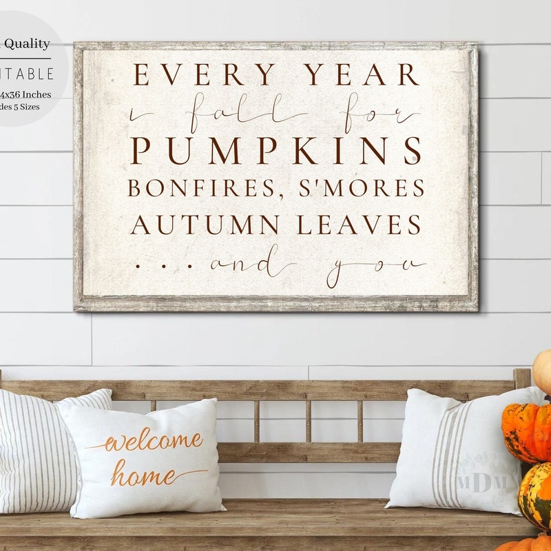 Fall Signs - Etsy