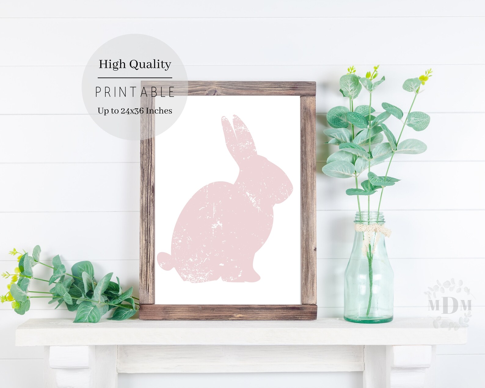 Easter Printable Wall Art-printable Easter Decor Easter - Etsy