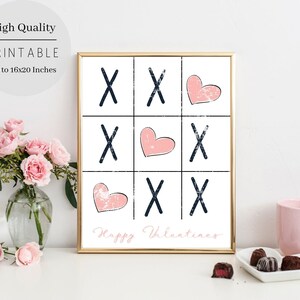 Valentine's Day Printable , Heart Print, Valentine's Day Decor ...