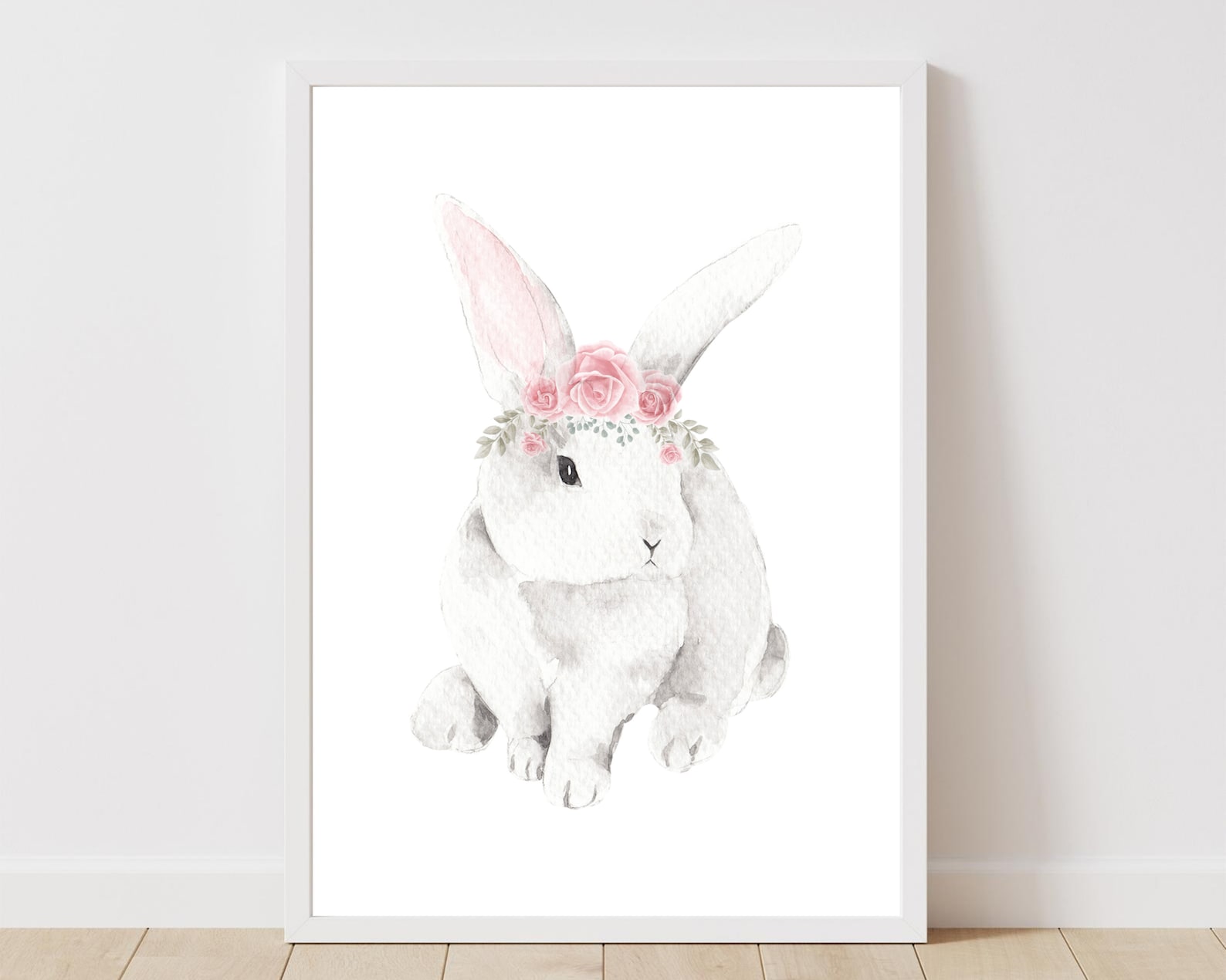 Nursery Wall Art Decor Bunny Rabbit Nursery Animal Prints - Etsy