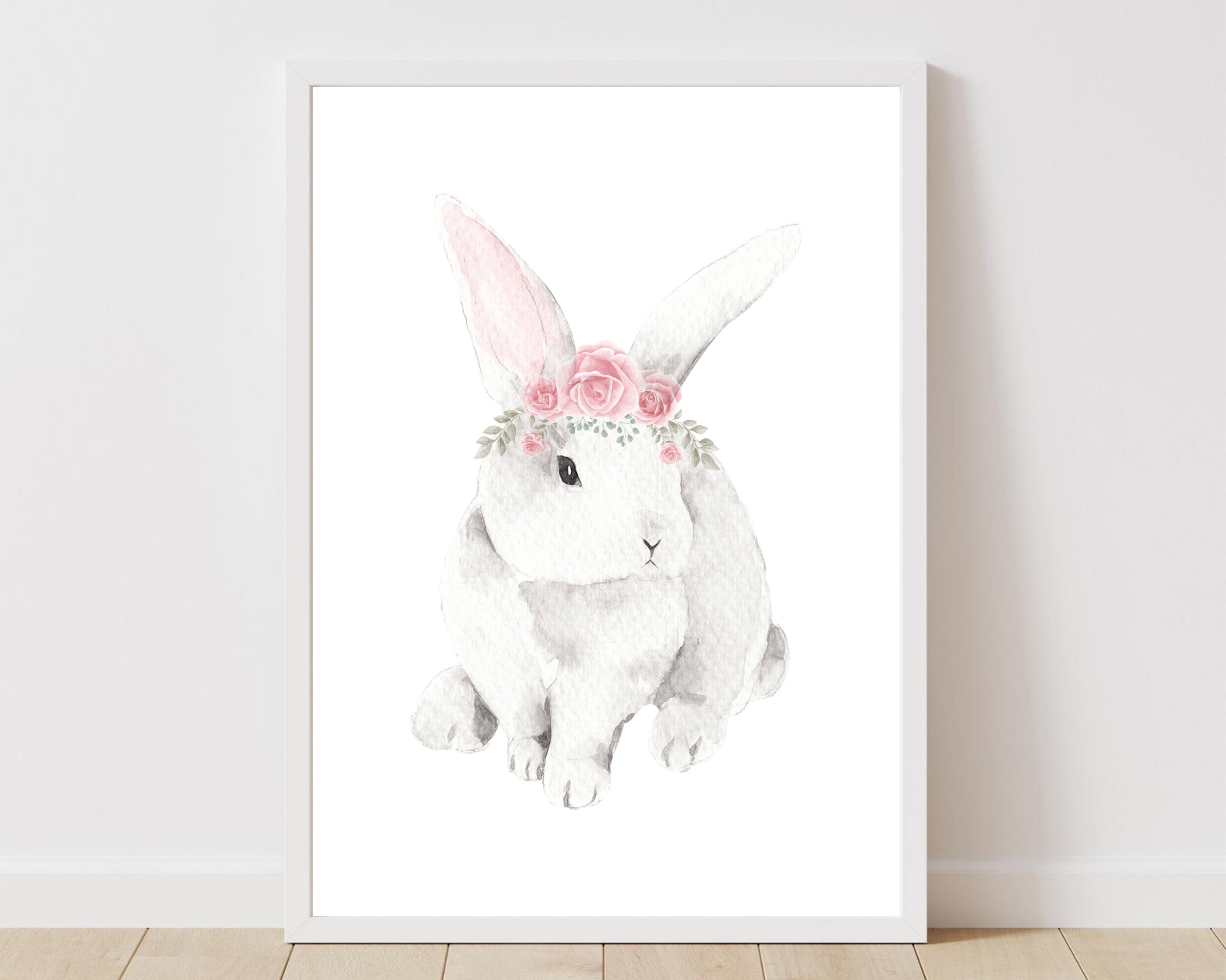 Nursery Wall Art Decor Bunny Rabbit Nursery Animal Prints - Etsy