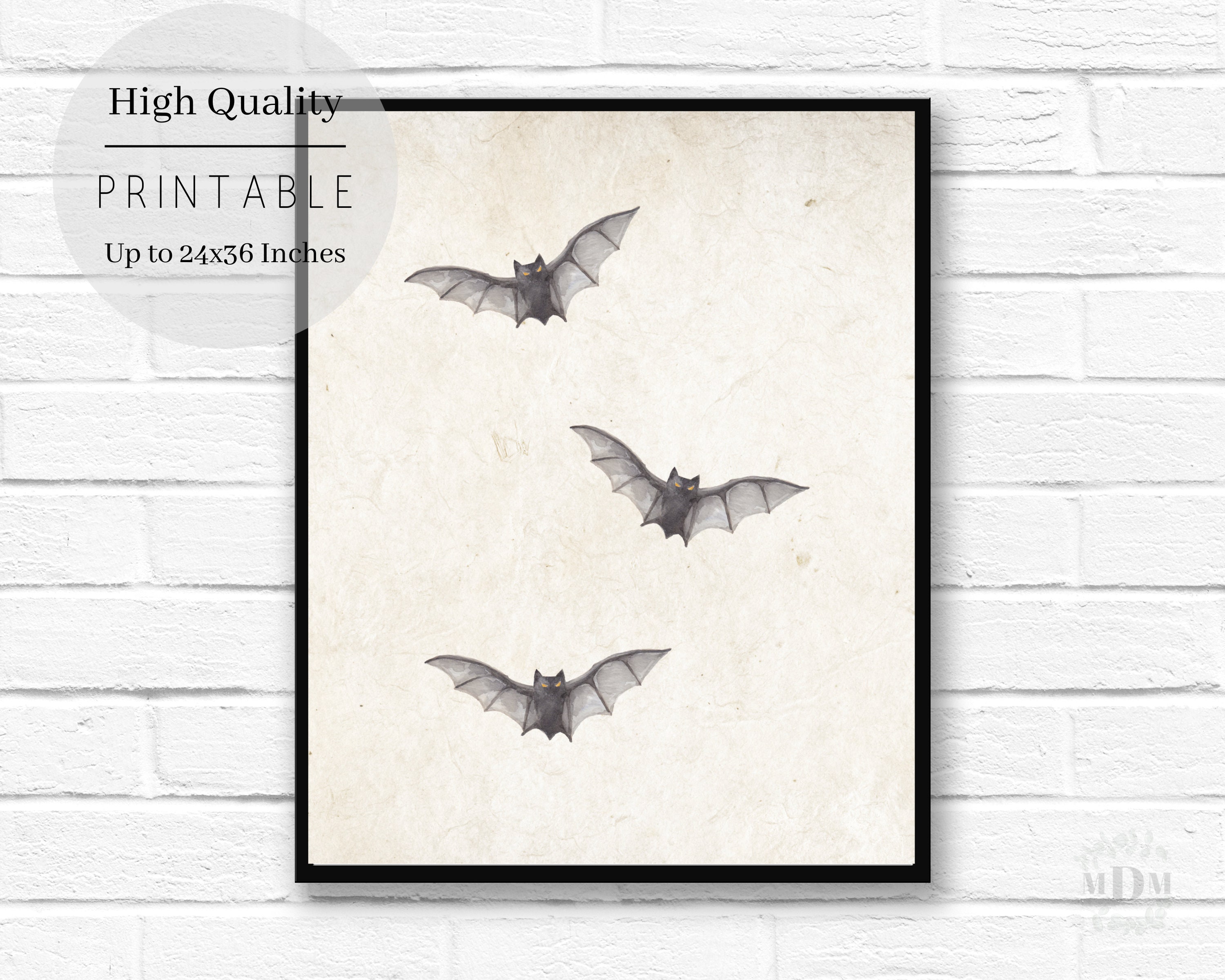 Halloween PrintHalloween PosterHalloween DecorFall | Etsy