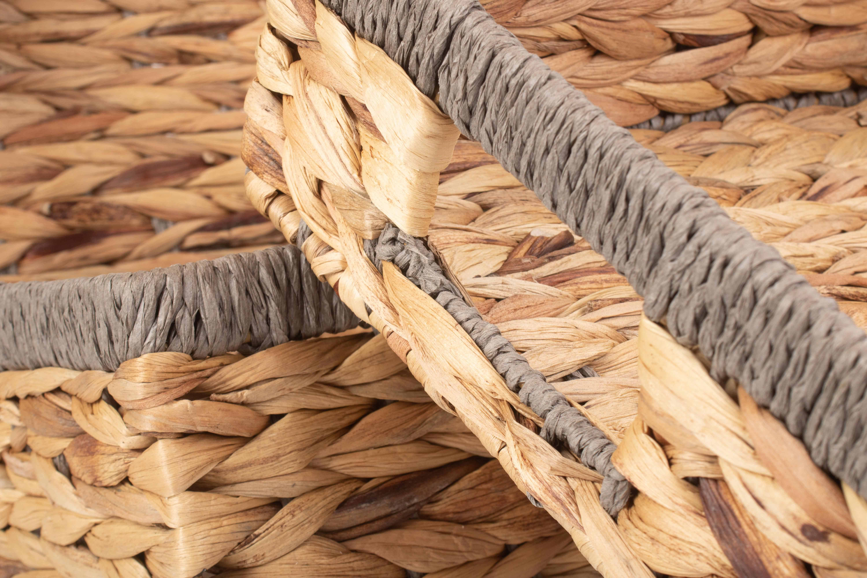 Rectangular Storage Trays - Water Hyacinth Baskets in 3 Sizes - Etsy