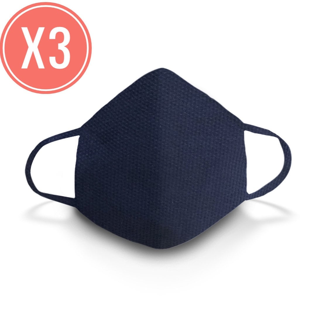 Set 3 TNT FFP2 Fabric Cover Mask, Unisex Adult Face Mask, Washable and ...