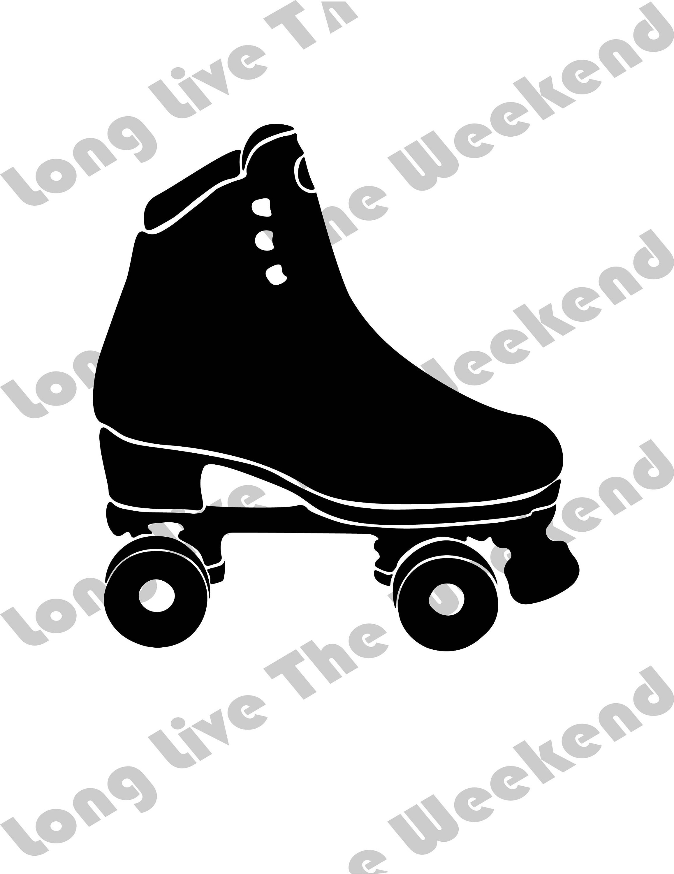 Roller Skate SVG, Roller Skate SVG, 4 Designs , Roller-skate Files for ...