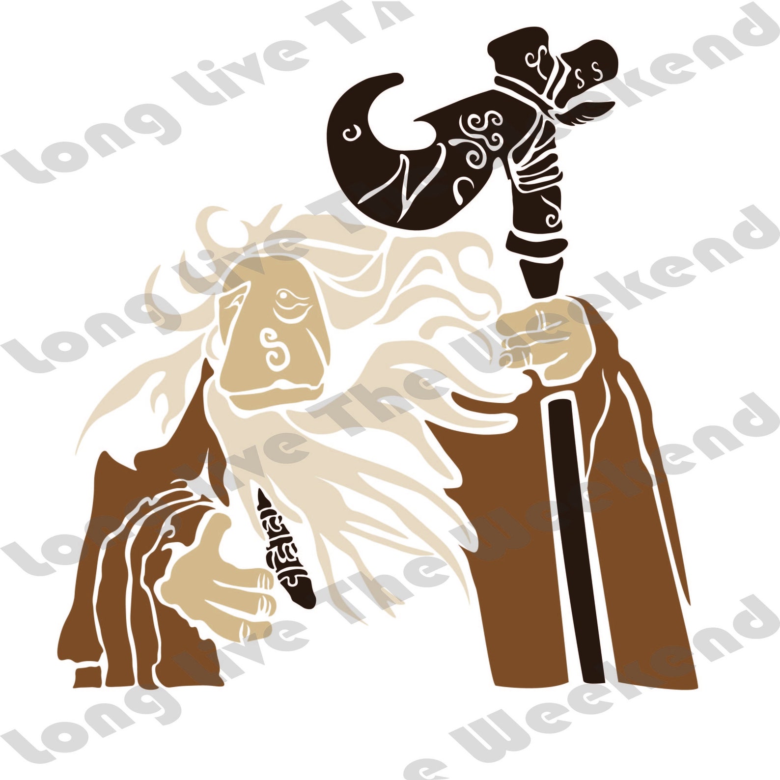 The Dark Crystal Urra Mystic SVG, Mystic From the Dark Crystal SVG ...