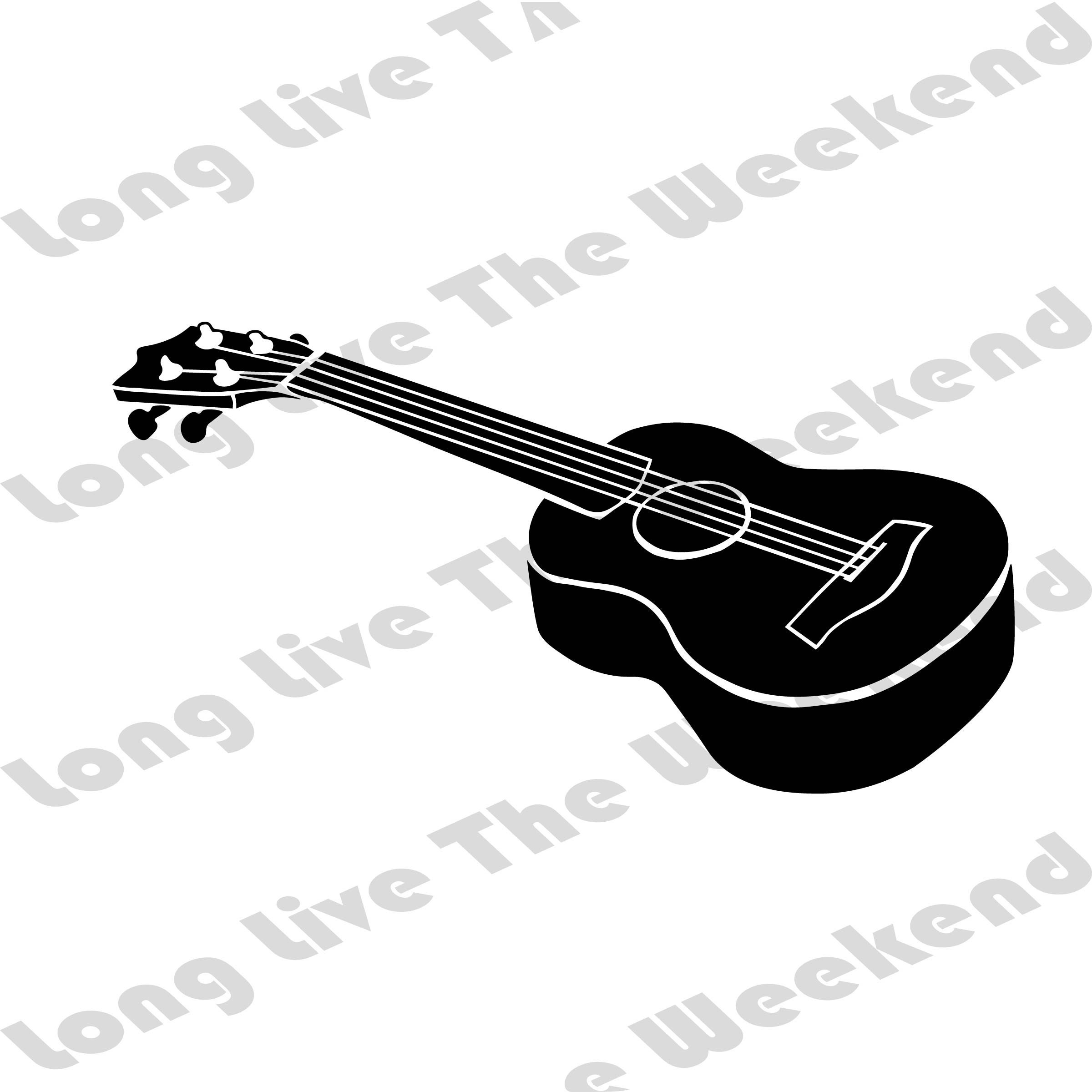 Ukulele SVG, Uke SVG, 2 Designs , Ukulele Files for Cricut, Ukulele Cut ...