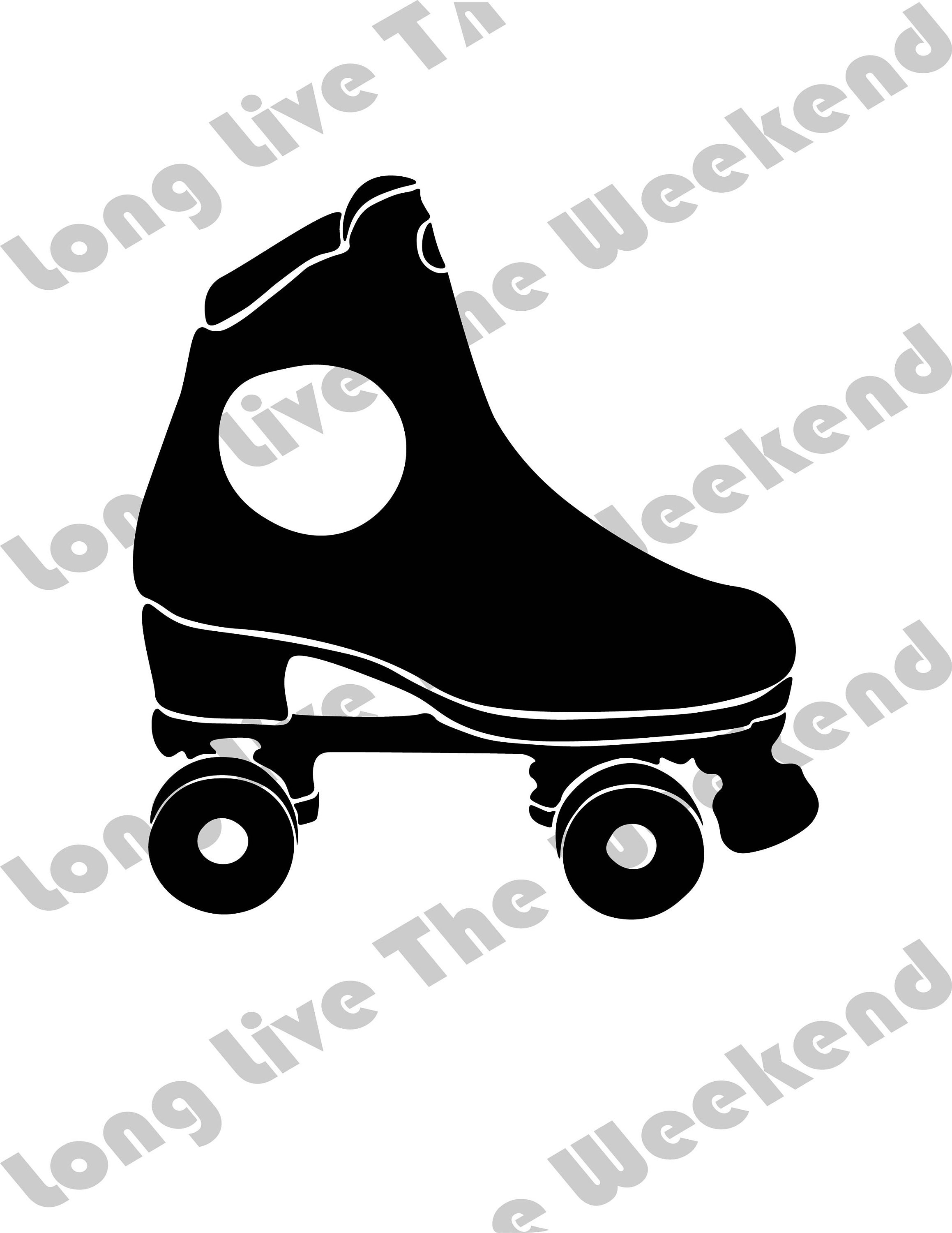 Roller Skate SVG, Roller Skate SVG, 4 Designs , Roller-skate Files for ...