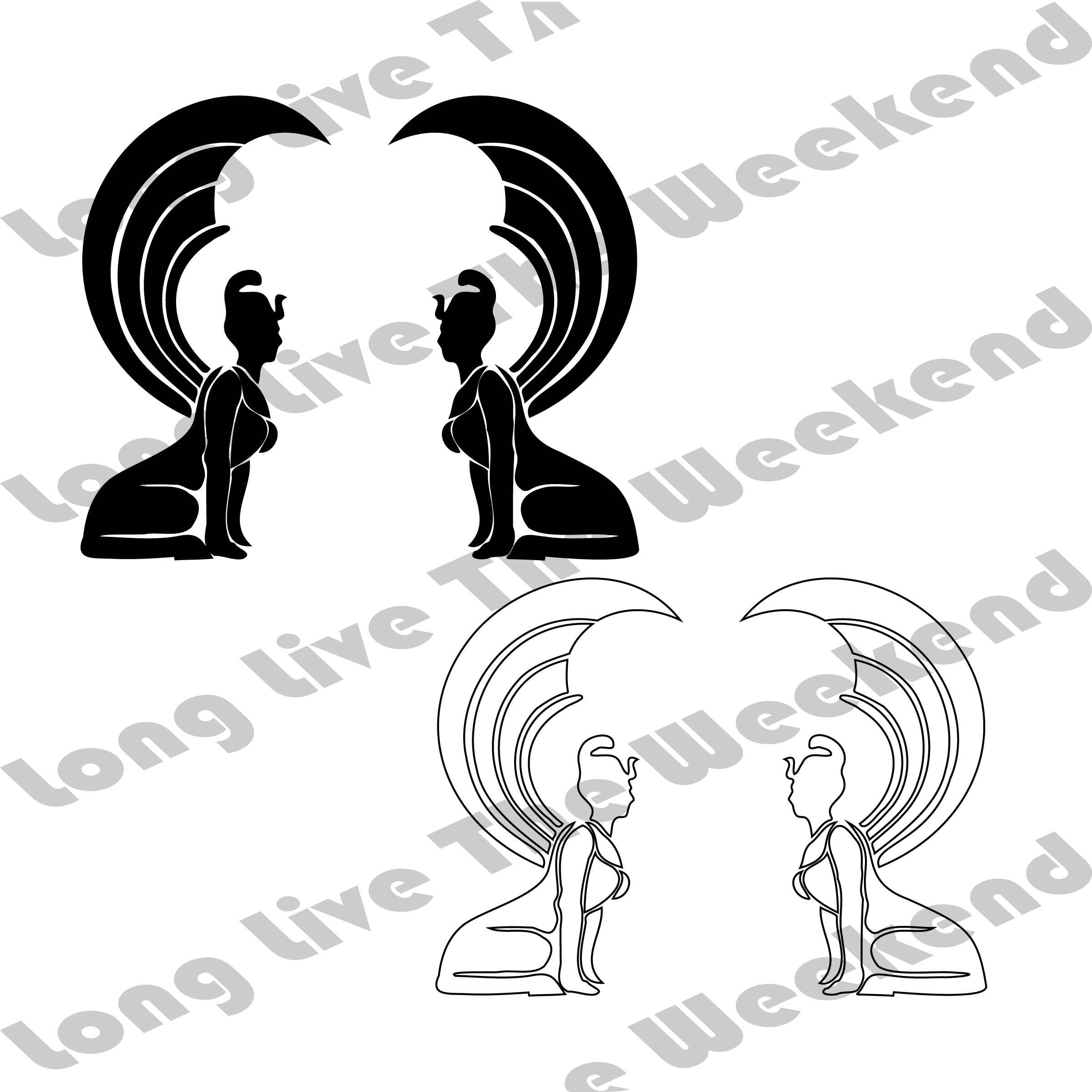 Neverending Story SVG, Sphinx From Neverending Story SVG, 2 Designs ...