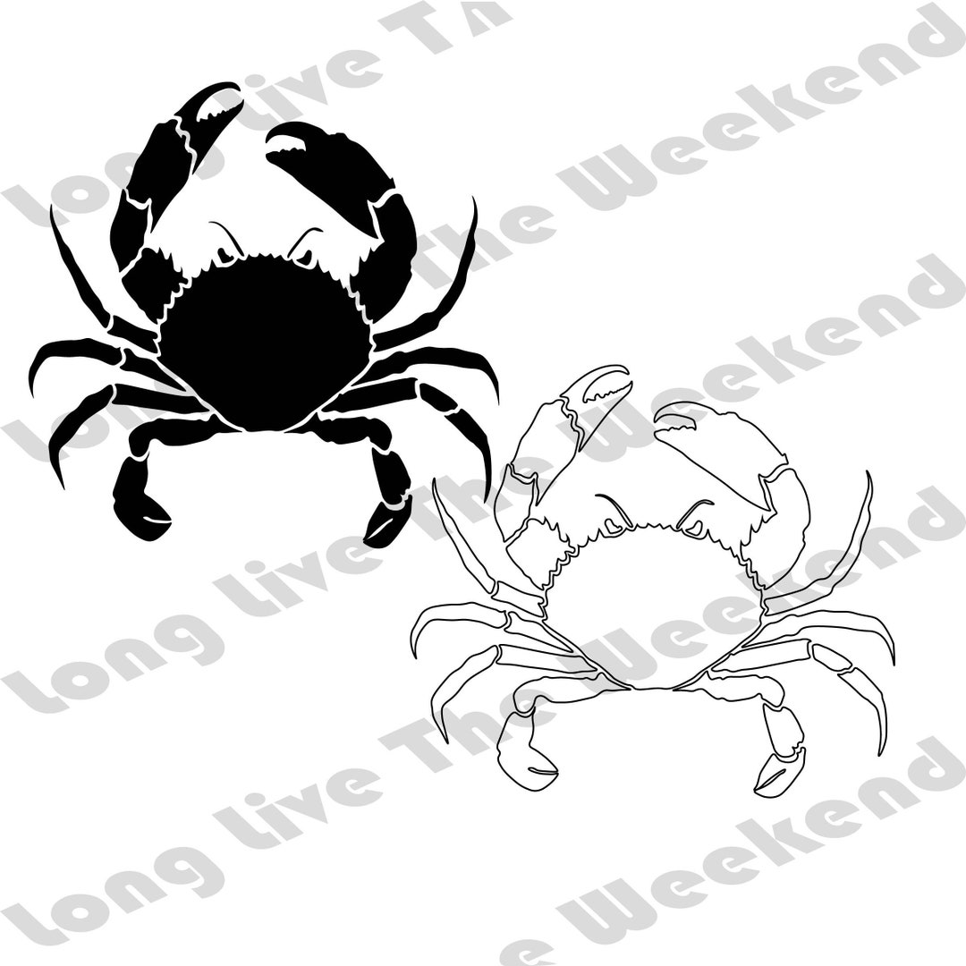Crab SVG, Crab Cutfile , Crabby File, Design 2 Designs , Crab Cut Files ...