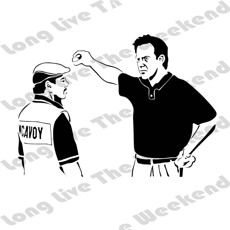 Roy Tin Cup Mcavoy SVG File! Share a Fun Golfers Moment With Roy Mcavoy ...