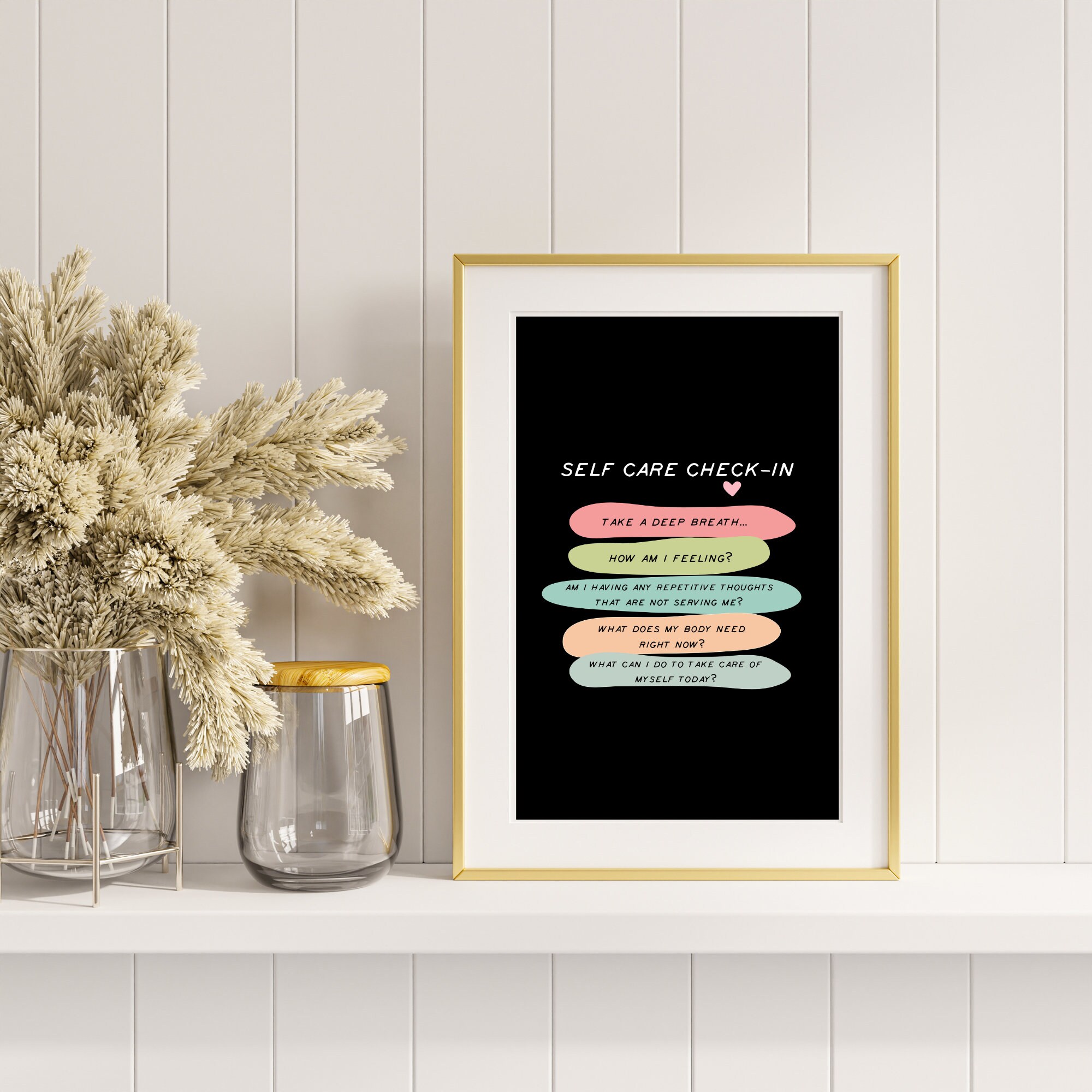 Self Care Poster Mental Health Poster Therapy Office Mental Health ...