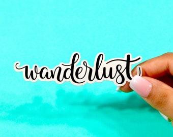 Wanderlust Decal - Etsy