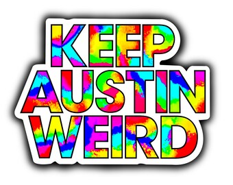 Keep Austin Weird Sticker - Etsy