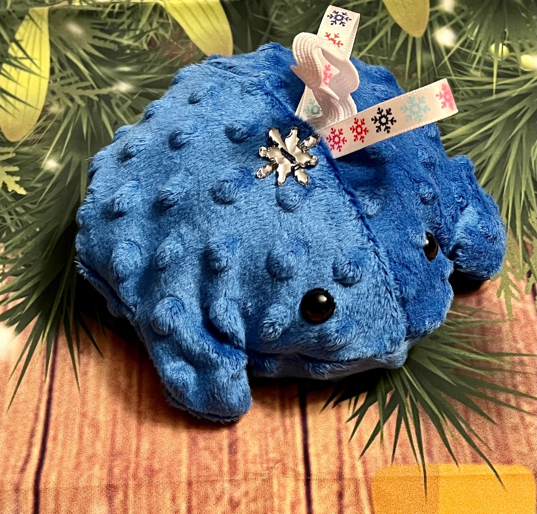 Sensory Snowflake Frogs Lil Dumpling Bean Bag Frog Weighted - Etsy