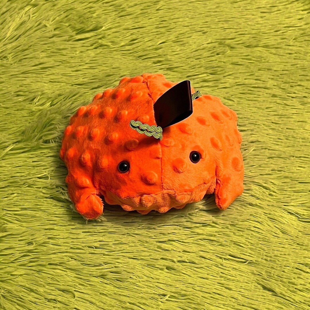 Pumpkin Toads Bean Bag Toad, Soft Fluffy Toad Stuffed Animal, Weighted ...