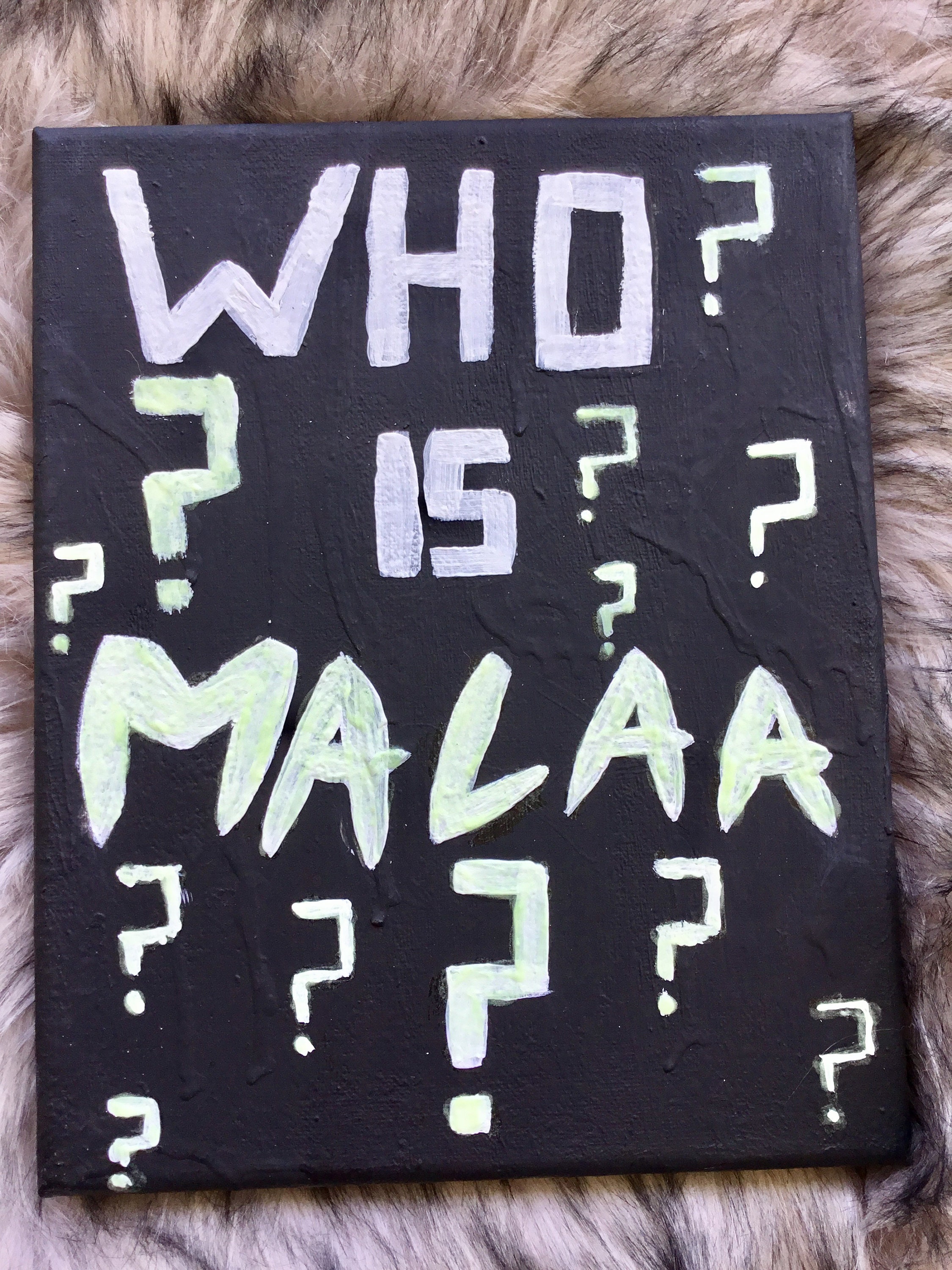 Glow in the Dark Who is Malaa Painting - Etsy