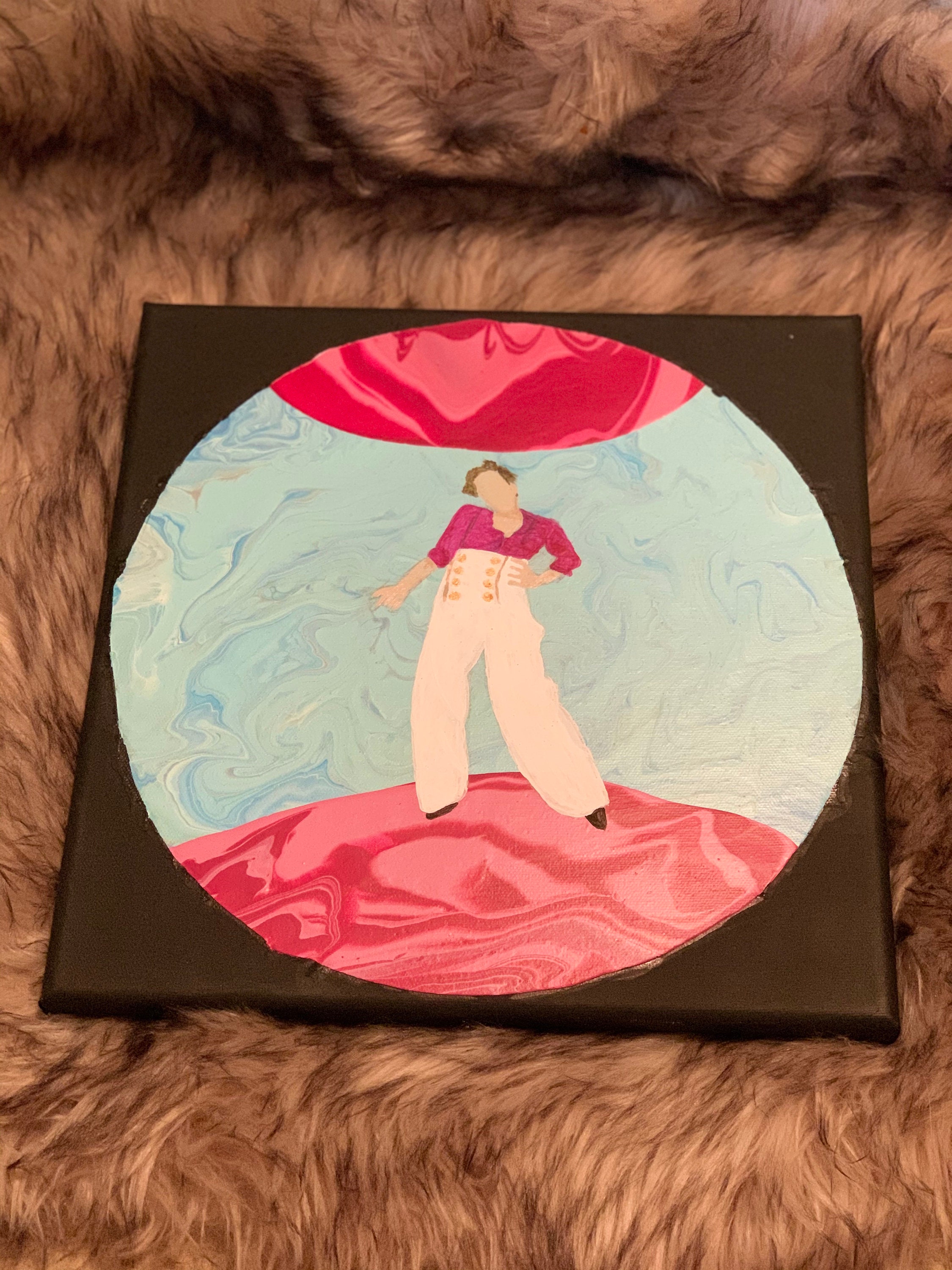 Harry Styles FINE LINE Album Inspired Original Painting - Etsy