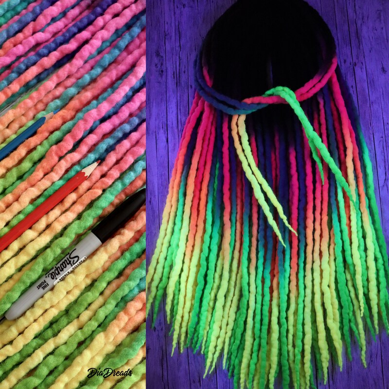Colorful Dreads - Etsy