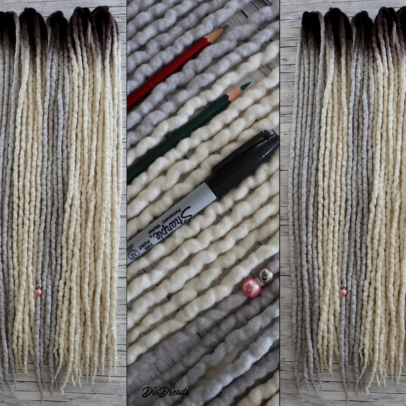 Wool Dreadlock Extensions - Etsy