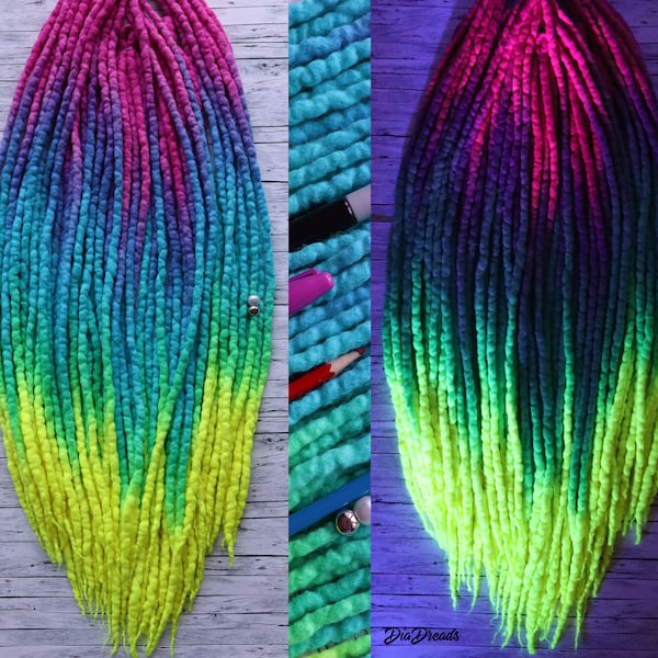 Neon Dreads - Etsy