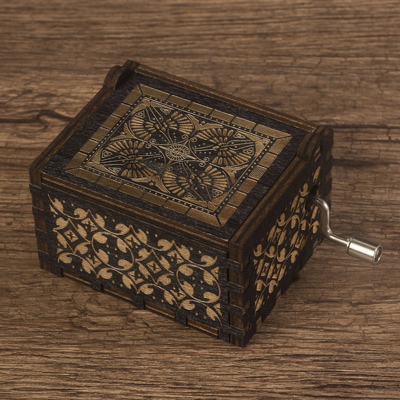 Engraved Wooden Music Box, Personalized Gift - Etsy