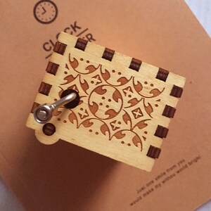 Moon River Music Box, Engraved Wooden Music Box, Personalized Gift for ...