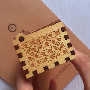 Moon River Music Box, Engraved Wooden Music Box, Personalized Gift for ...