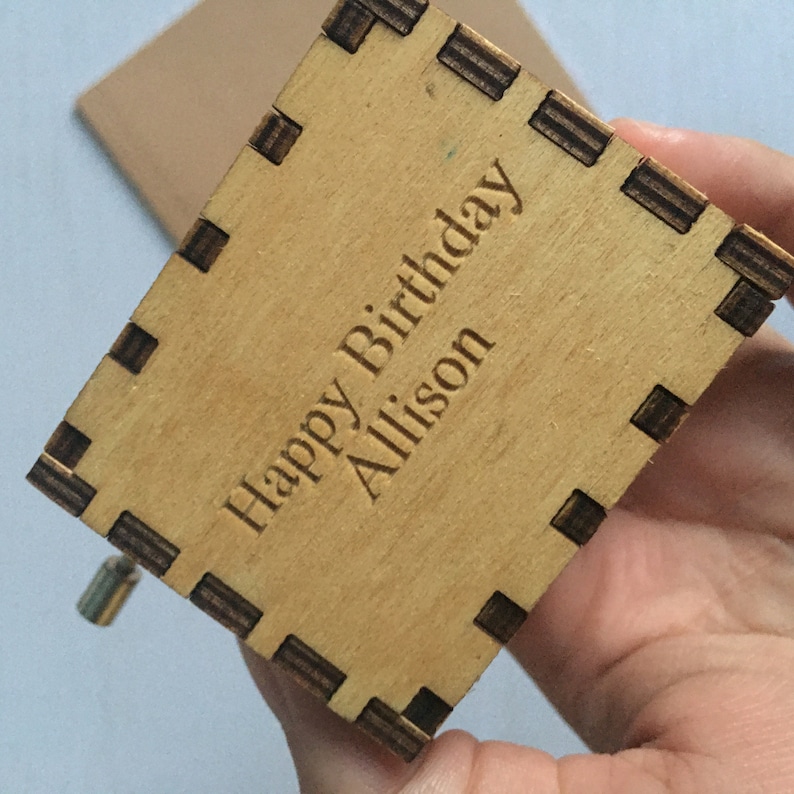 Personalized Moana Wooden Music Box, Engraved Gift - Etsy