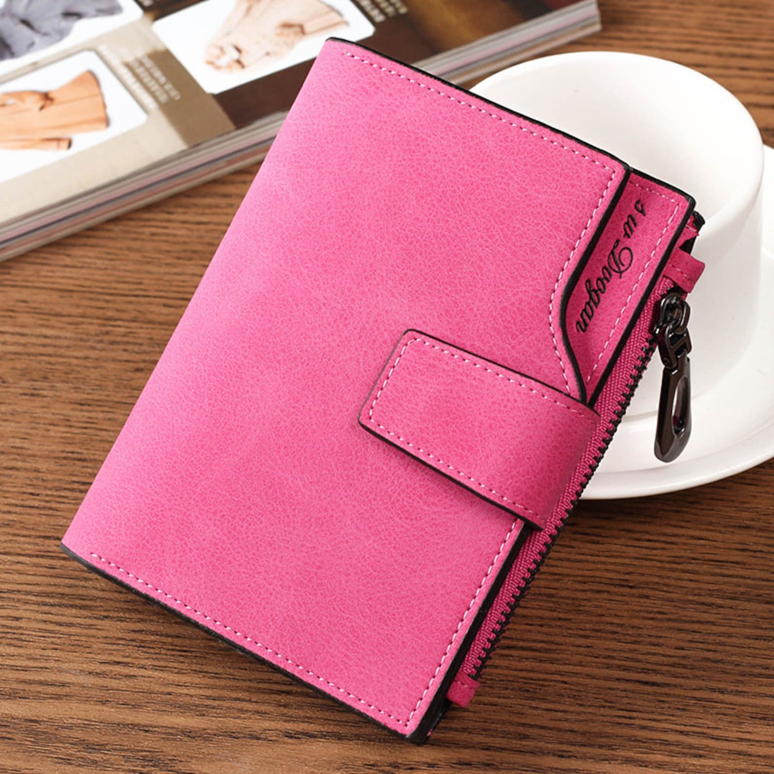 Personalized Photo Wallet for Women Short Tri-fold Custom | Etsy