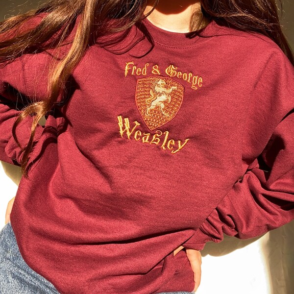 Fred and George Weasley Sweater - Etsy Australia