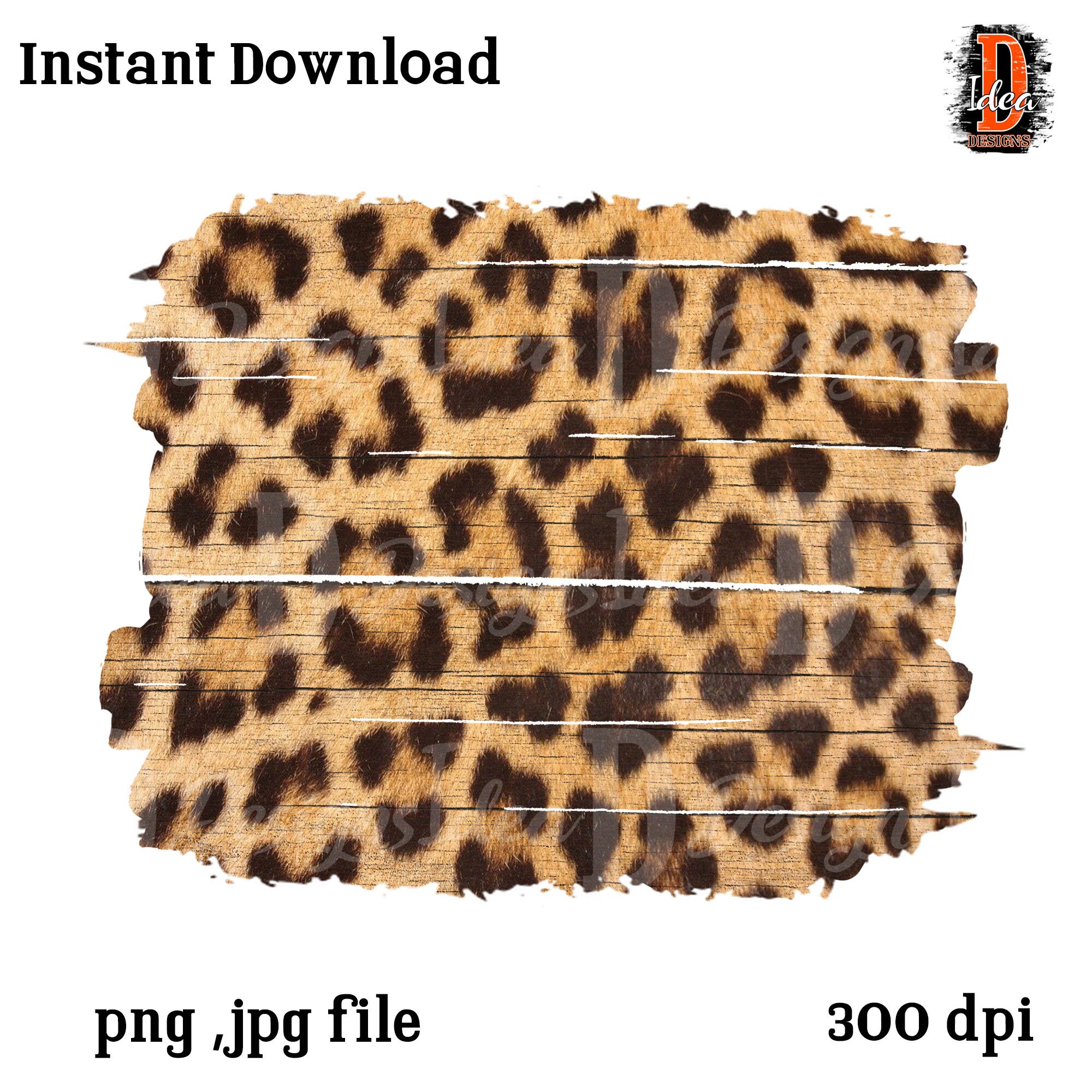 Clip Art & Image Files Papercraft 9 Leopard Print Background Cheetah ...
