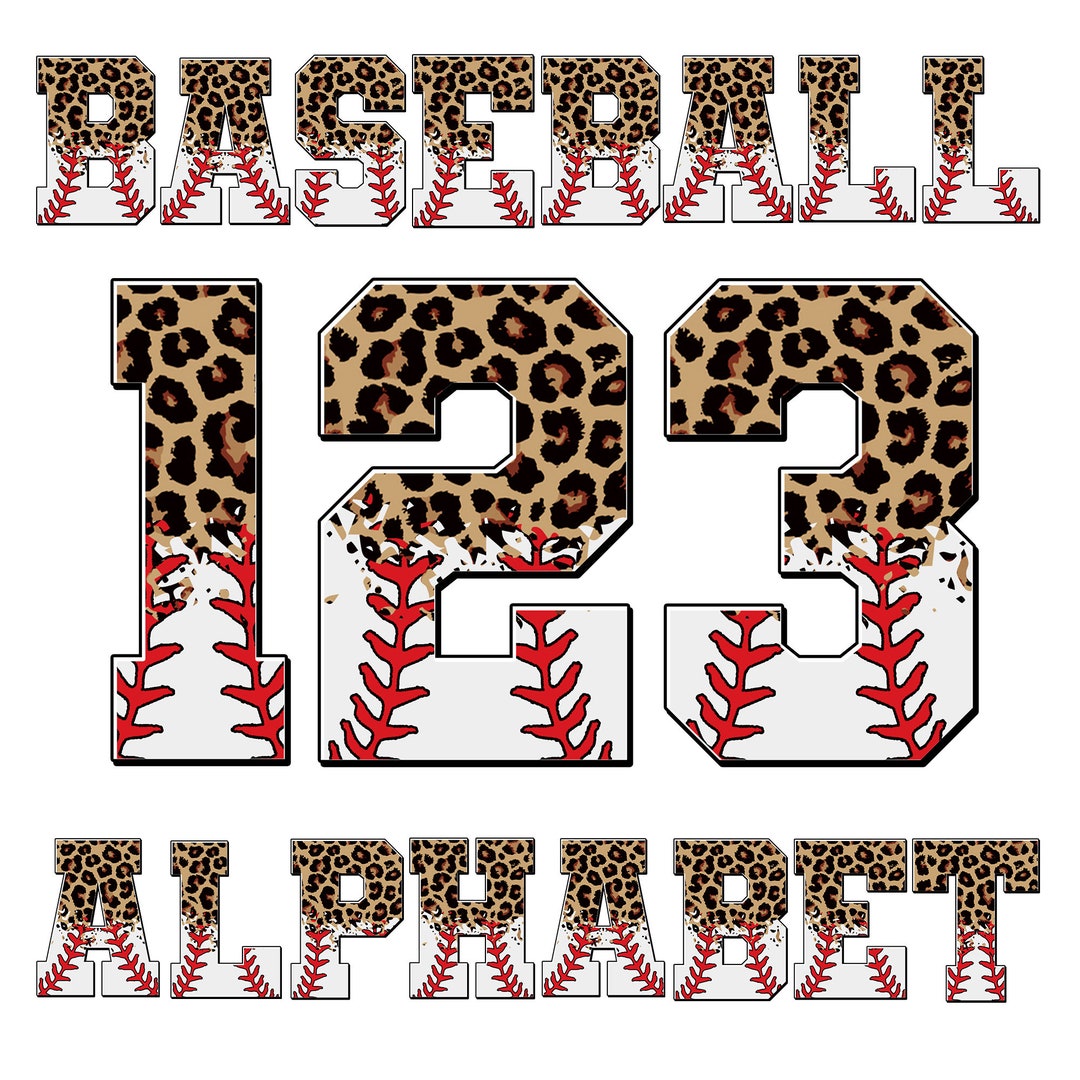 Baseball Alphabet Letters PNG Bundle , Baseball Sports Doodle Letters ...