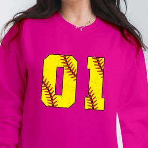 Softball Numbers & Alphabet PNG Bundle: Stitch Doodle Font (digital ...