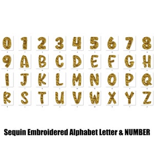 Digital Faux Sequin PNG Doodle Alphabets , 12 Pack Alphas Bundle Letters & Number Set Clipart ...