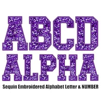 Green Glitter Letters, Numbers, Symbols PNG Files Digital Clip Art ...