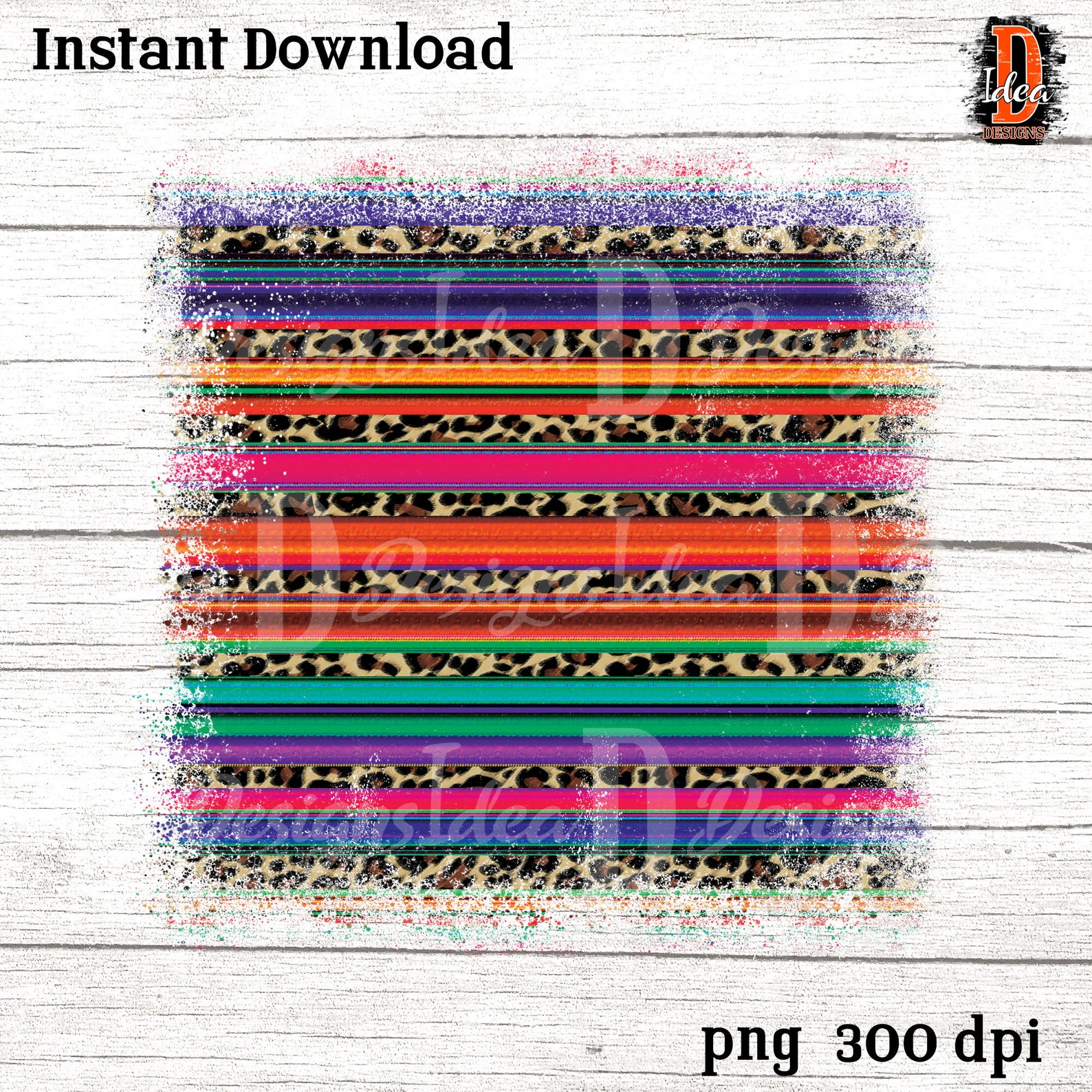 Serape Leopard Background Sublimation Digital Paper Design Png - Etsy