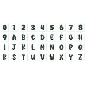 School Alphabet Doodle Letters & Numbers PNG Clipart (digital Download ...