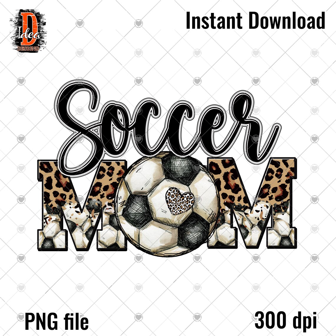 Soccer Mom Sublimation PNG Sublimation Design Soccer Black - Etsy