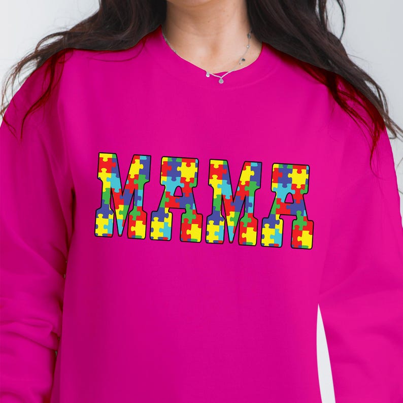 Autism Awareness Alphabet & Numbers PNG: Puzzle Letter Sublimation ...
