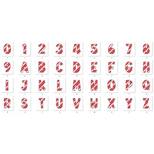 Christmas Alphabet Doodle Letters & Numbers Sublimation PNG , Xmas ...