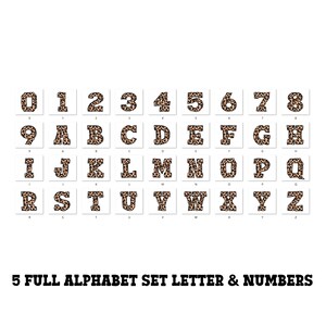 Safari Animal Print Alphabet Letters: Zoo Doodle PNG (digital Download ...