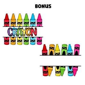 Crayon Doodle Letters & Numbers PNG Clipart (digital Download) - Etsy
