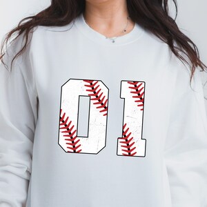 Baseball Stitch Number PNG Bundle: Sports Alpha Set (digital Download ...