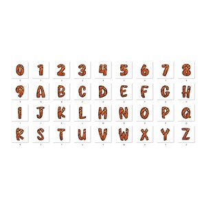 Basketball Doodle Alphabet Letters PNG Bundle , Basketball Sports ...